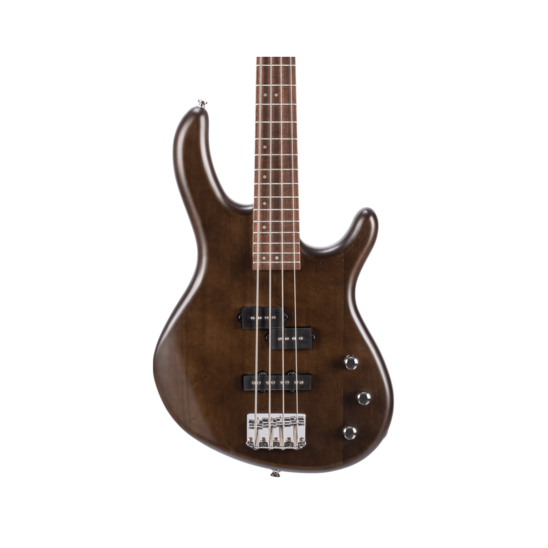 Cort Action PJ Open Pore Walnut Bass – Cecere's Music