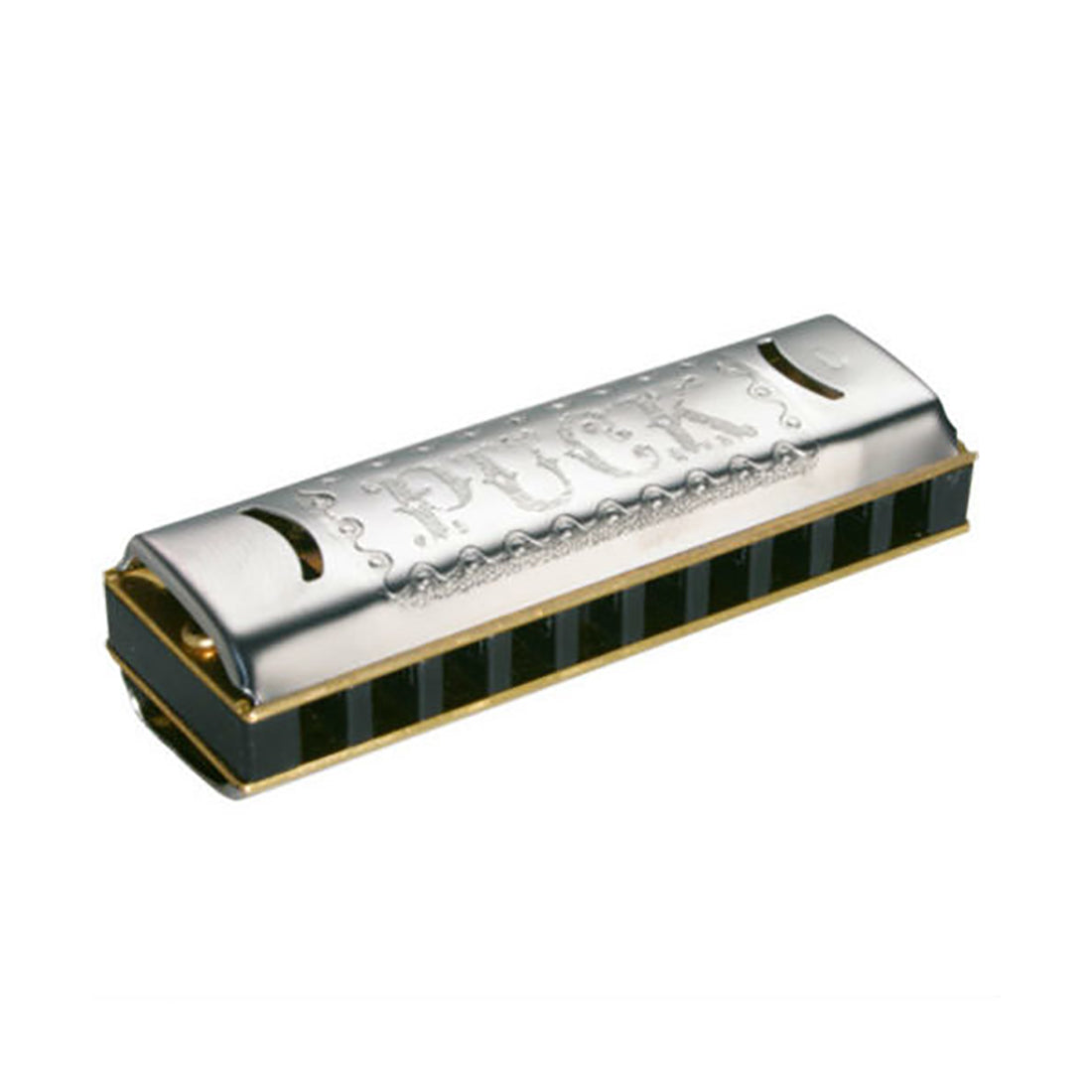 Hohner 550 Historic Collection Puck 10-Hole Harmonica in the Key of C ...