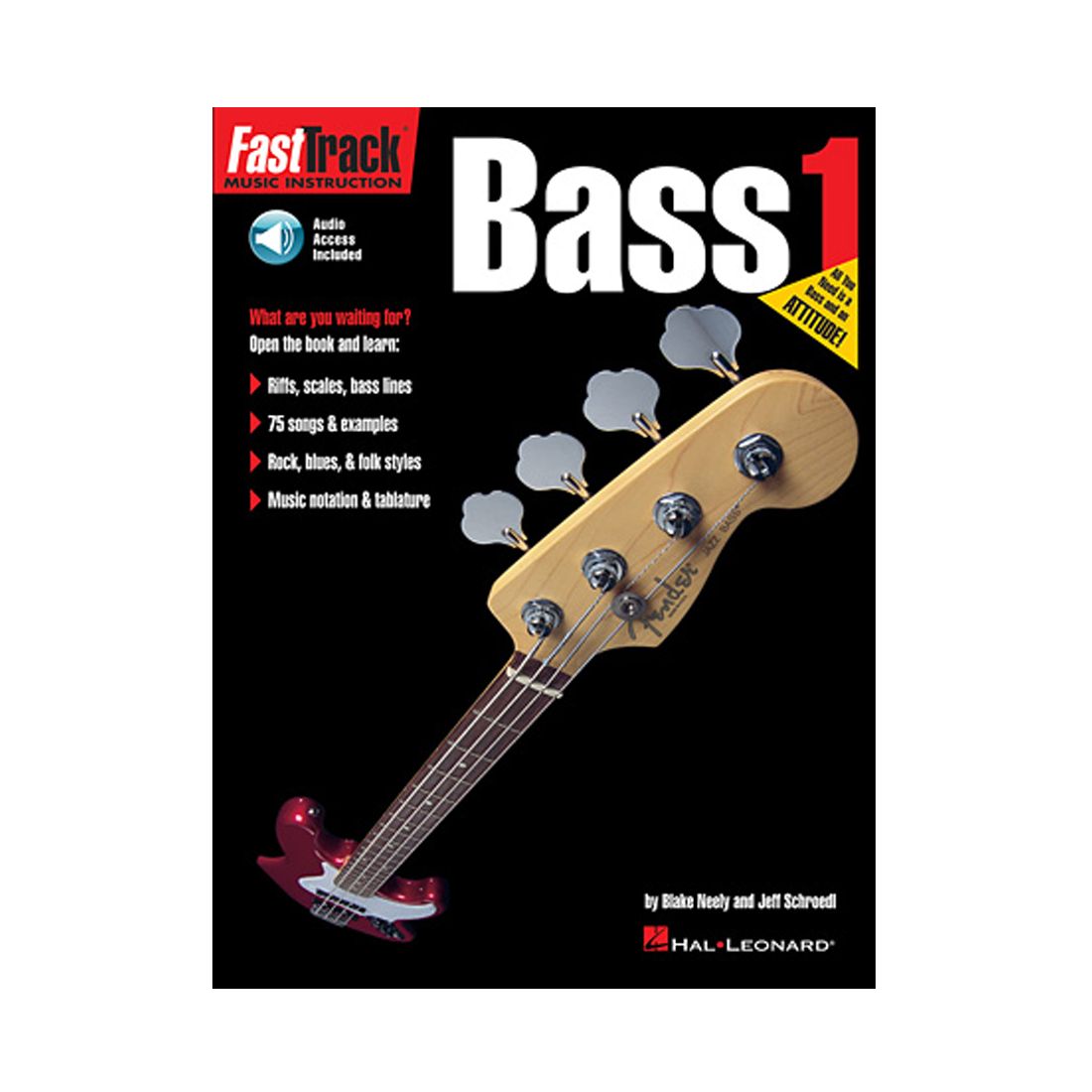 Fast Track Bass Book 1 Book and CD – Cecere's Music