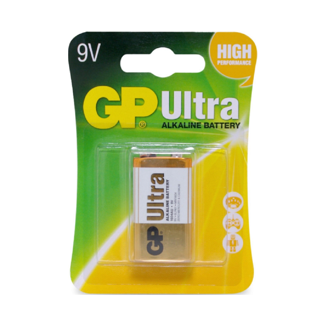 GP Ultra Alkaline 9V Battery – Cecere's Music