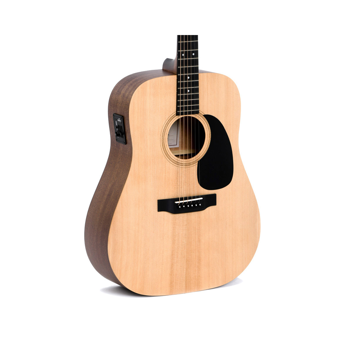 Sigma SE Series Spruce / Mahogany + EQ Acoustic Electric Dreadnought G ...