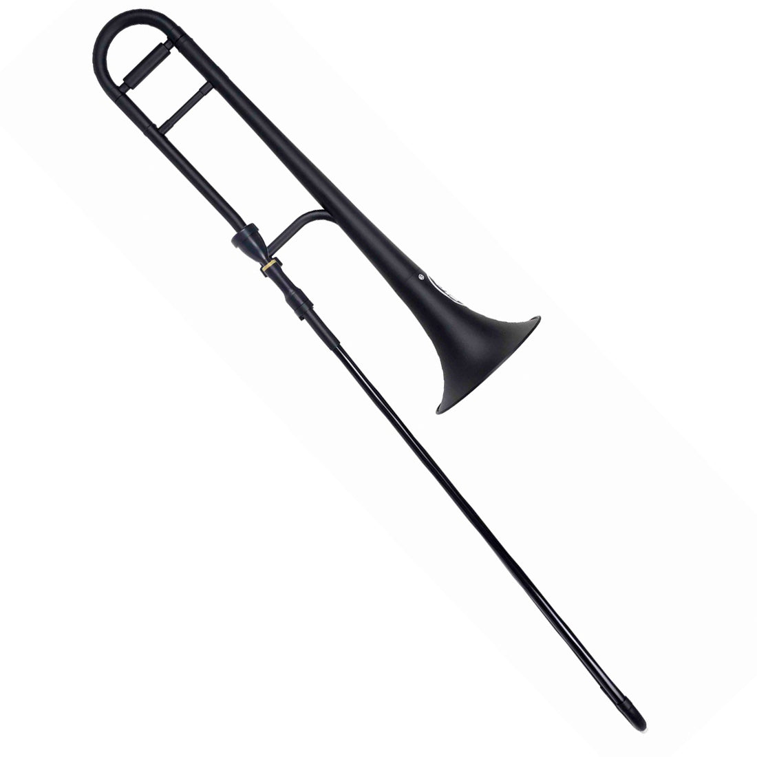 Zo ZOBONEB Plastic Trombone in Empire Black Finish with Mouthpiece and ...